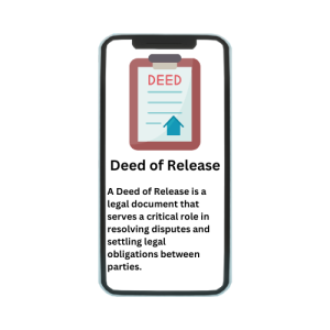 Deed Of Release: Features, Types, Uses & How it Works? | Finschool By ...